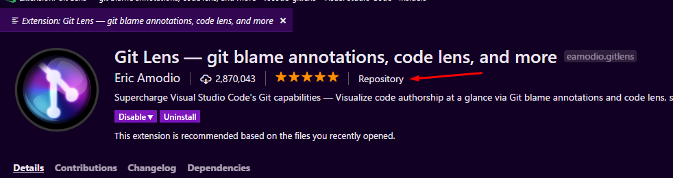 Add link to repo in README · Issue #270 · gitkraken/vscode-gitlens · GitHub