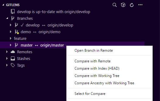 Revisit terminology of comparison commands · Issue #309 · gitkraken/vscode-gitlens · GitHub