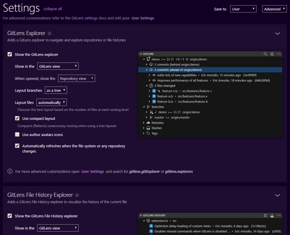 Activity Bar Gitlens Resets Its Hide State · Issue 447 · Gitkrakenvscode Gitlens · Github