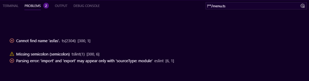 Error when expanding/collapsing in the Problems view (icon changes, but ...