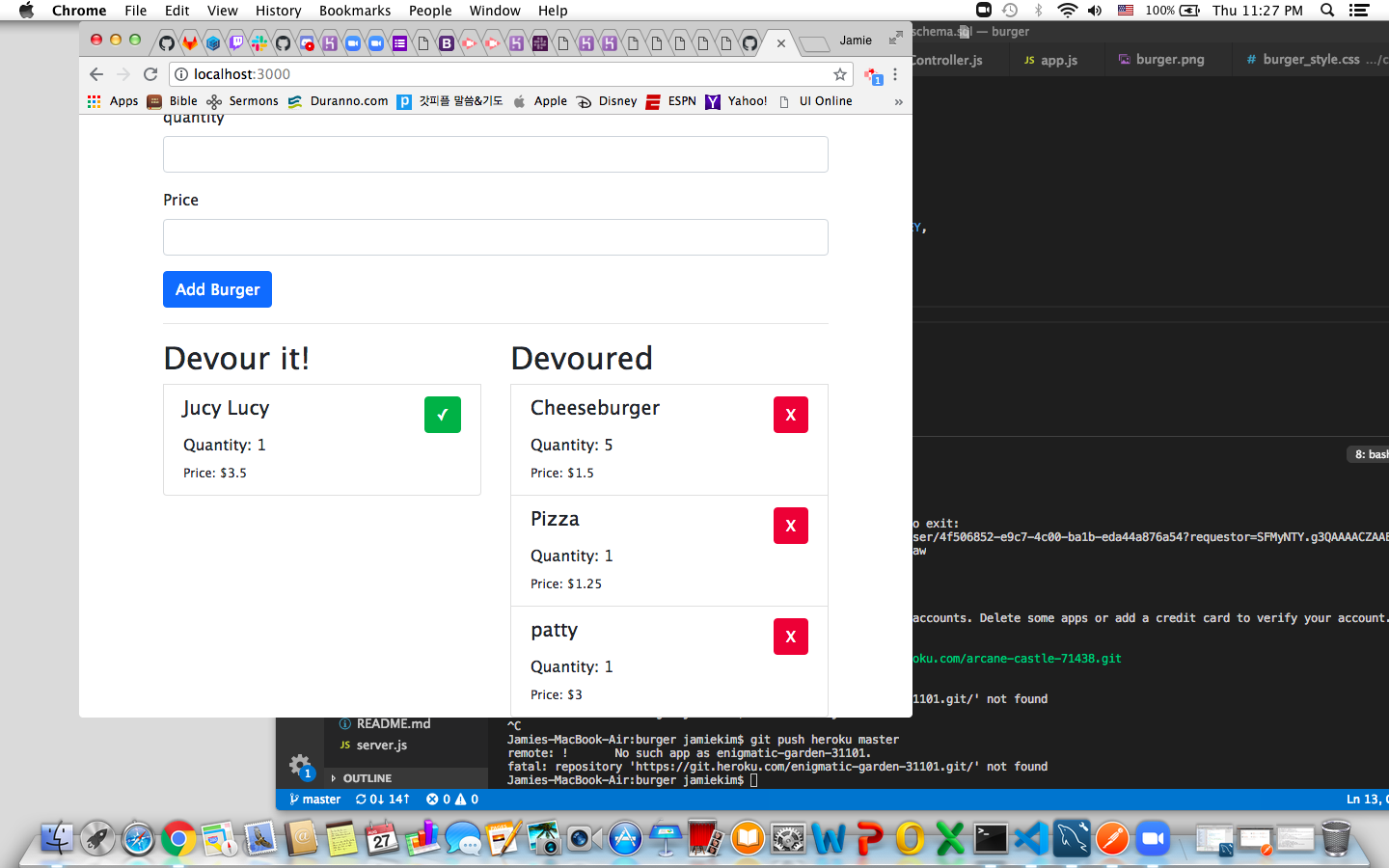 GitHub - jamiekim87/burger: Eat-Da-Burger! is a restaurant app that lets users input the names ...