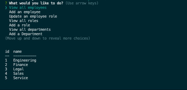 GitHub - Samantha-Ruth/Employee-Tracker: View all employees ...