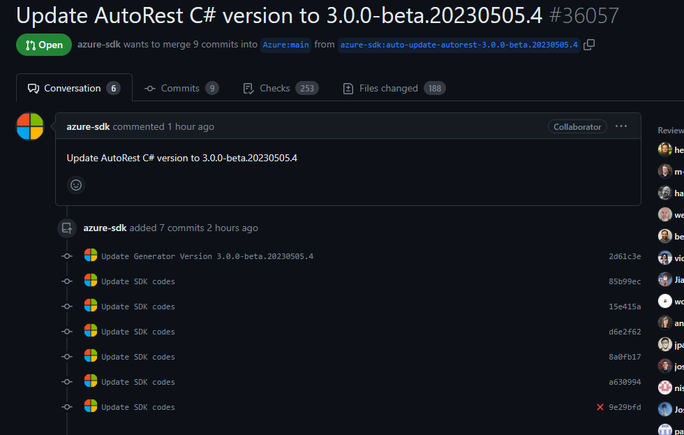 To / From ranges are missing from commits in publish / regen pipeline · Issue #6104 · Azure ...