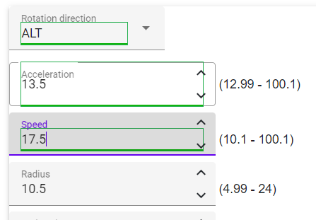 Strange artifact on the numeric updown control and selection · Issue #650 · SamProf/MatBlazor ...