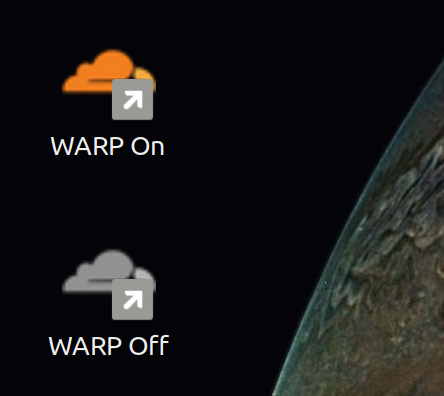 GitHub - AtomicRobotMan0101/WARP-cloudflare-desktop-shortcuts: A set of ...