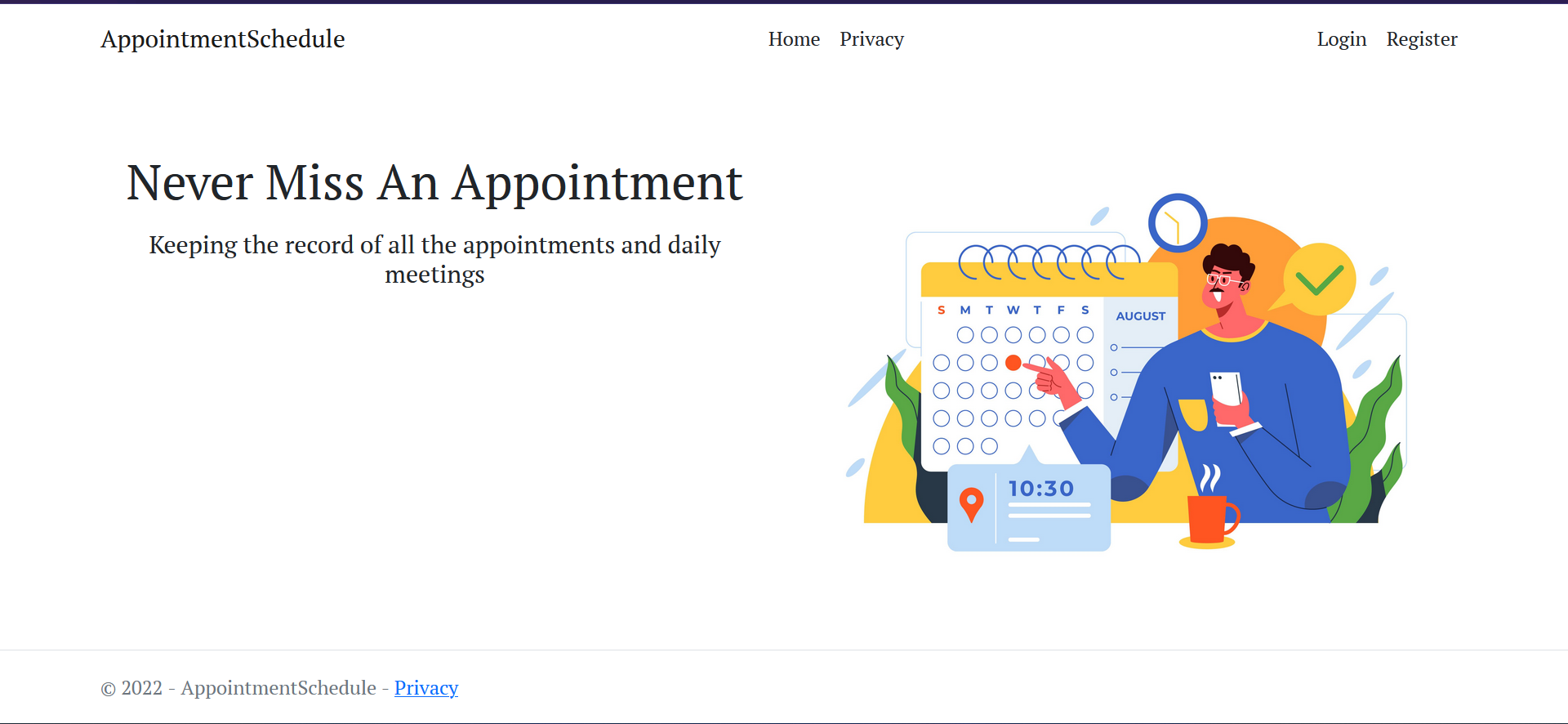 GitHub - shibez0112/AppointmentSchedule
