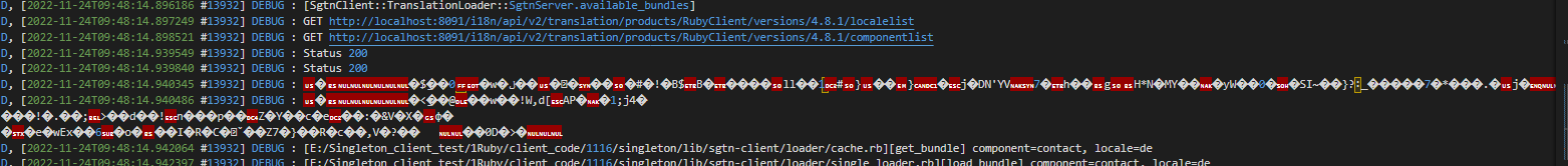 Bug Ruby Client The Response Message Displayed In The Log File Is Garbled · Issue 1961