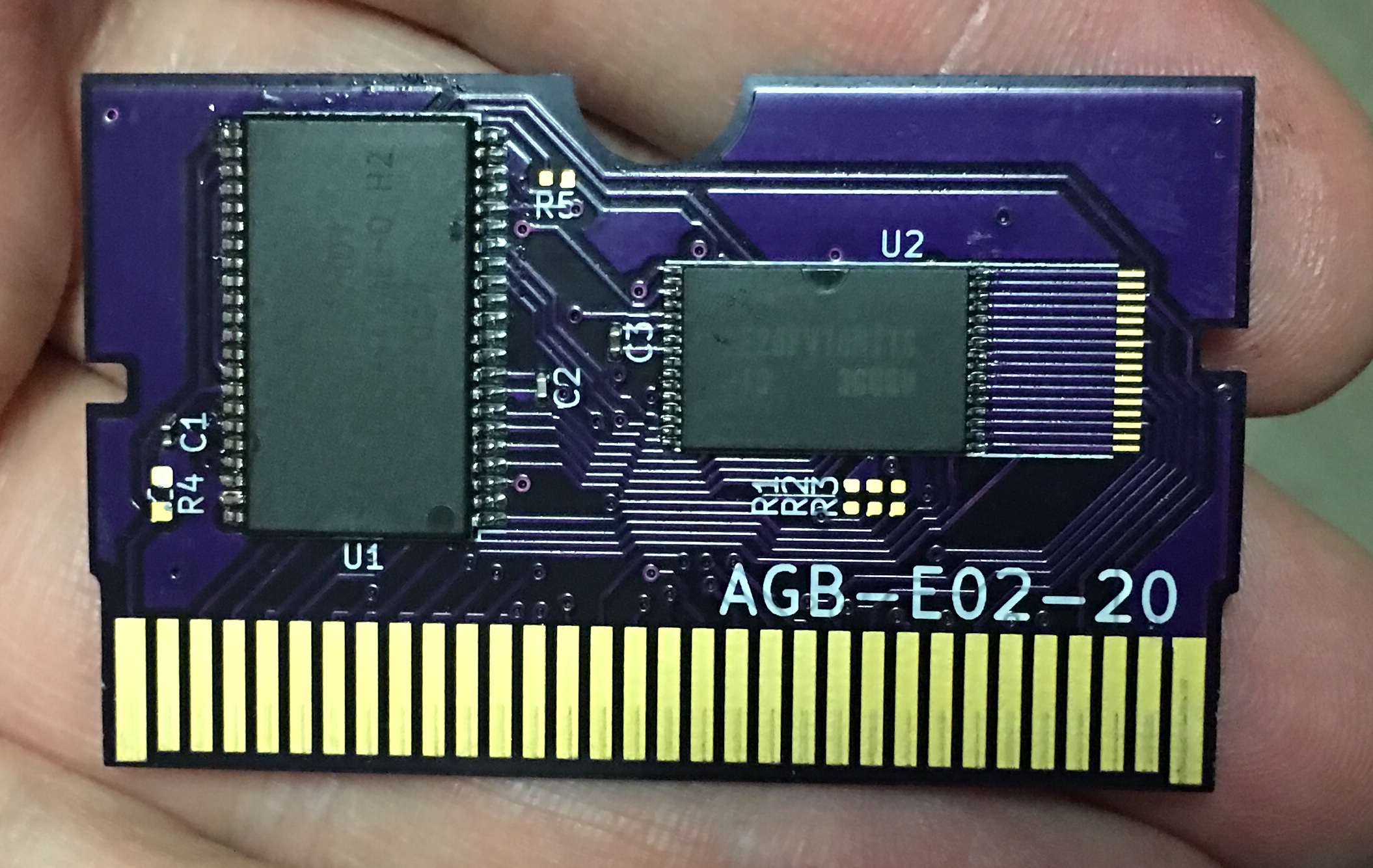 Assembled AGB-E02-20 Board · Issue #2 · HDR/NintendoPCBs · GitHub