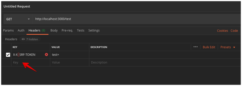 Import -> paste raw text -> X-XSRF-TOKEN with extra empty space · Issue #8268 · postmanlabs ...