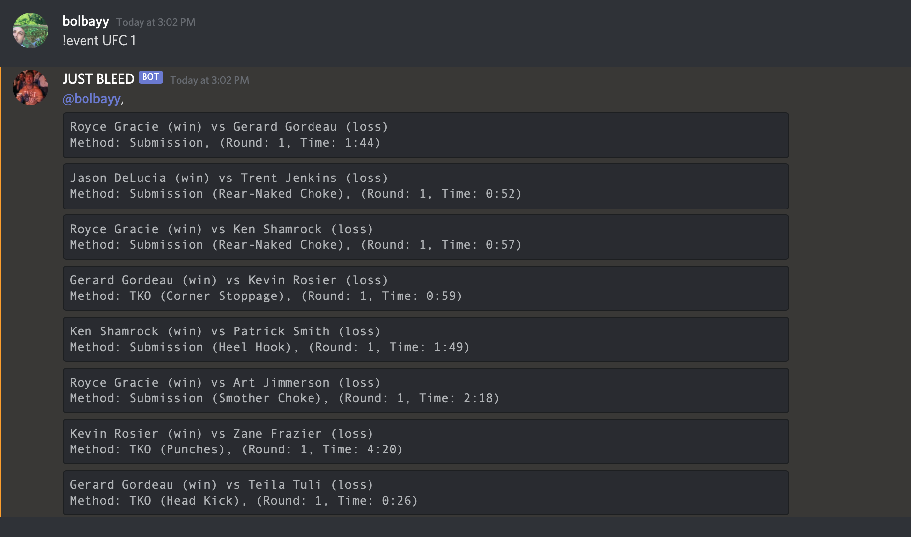 GitHub - lachiebol/justBLEED-ufc-bot: UFC discord bot using Node.js and ...