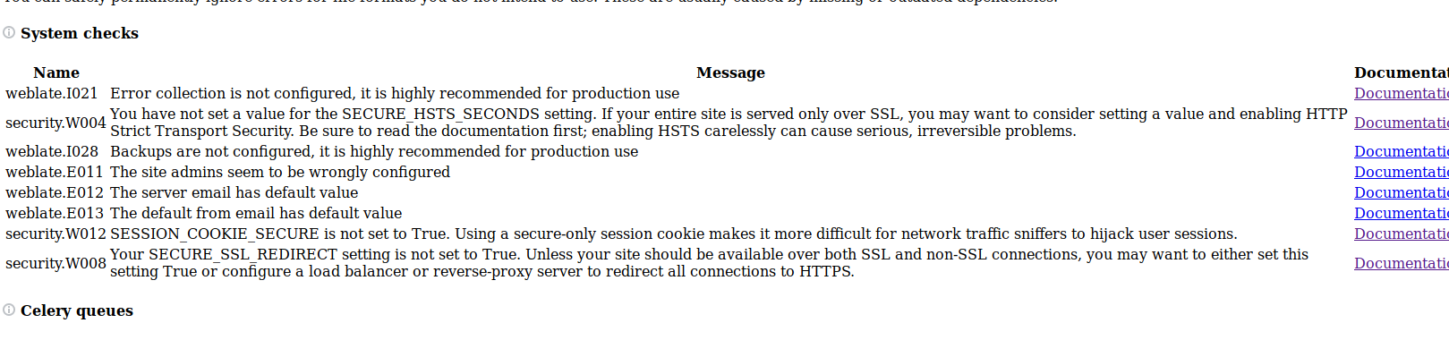 DEBUG = True causes CSS failure · Issue #3774 · WeblateOrg/weblate · GitHub