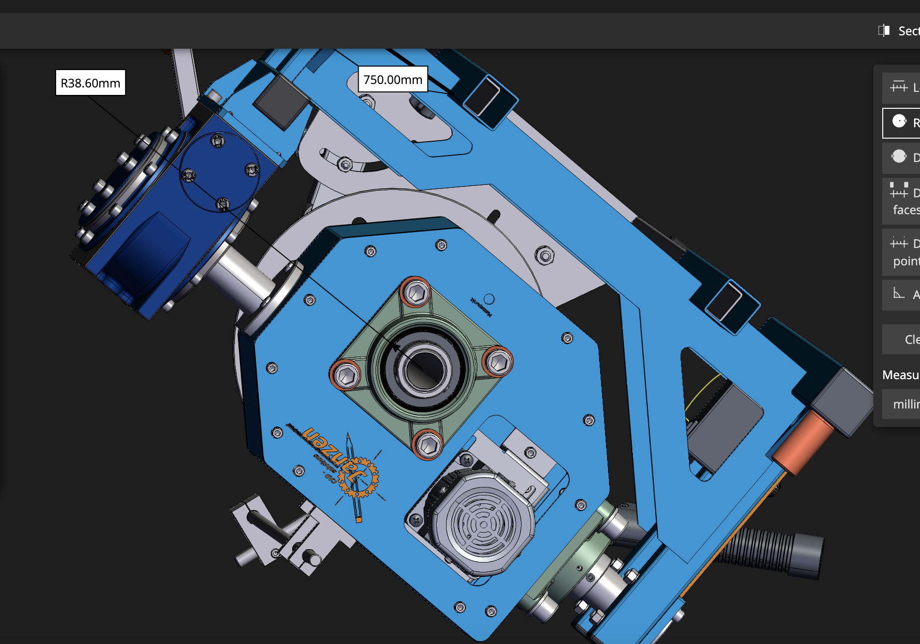 The same CAD model looks more realistic in other web viewers. Can you tell me if there is a ...