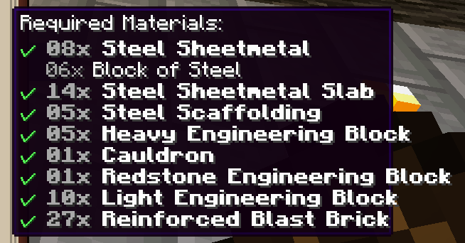 Arc Furnace from Immersive Enginnering not working with steel block ...
