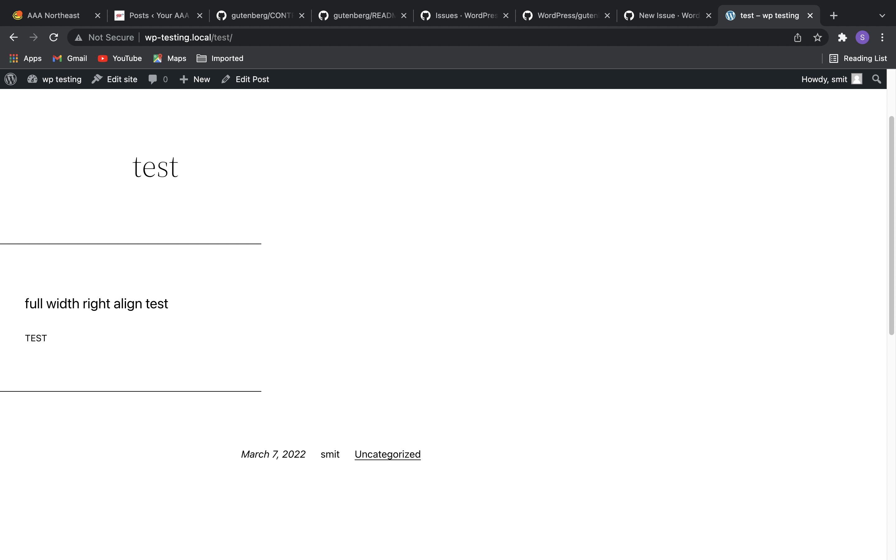 Pullquote block issue in left and right align. · Issue #39250 · WordPress/gutenberg · GitHub