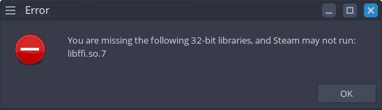 Missing `libffi.so.7` prevents launch · Issue #8245 · ValveSoftware ...