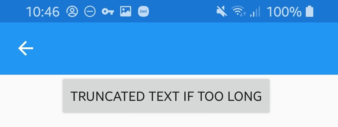 Bug Android Button Truncated With Long Text · Issue 10421 · Xamarinxamarinforms · Github 