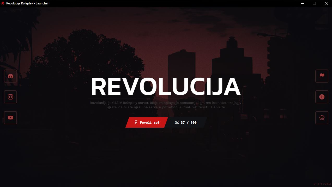 GitHub - Seekiii/revolucija-launcher: Revolucija Roleplay - FiveM Launcher.