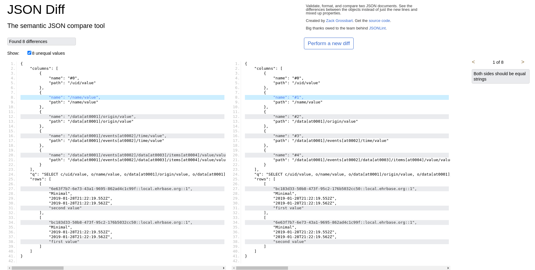 Little Regression In Aql Response · Issue 628 · Ehrbaseehrbase · Github 