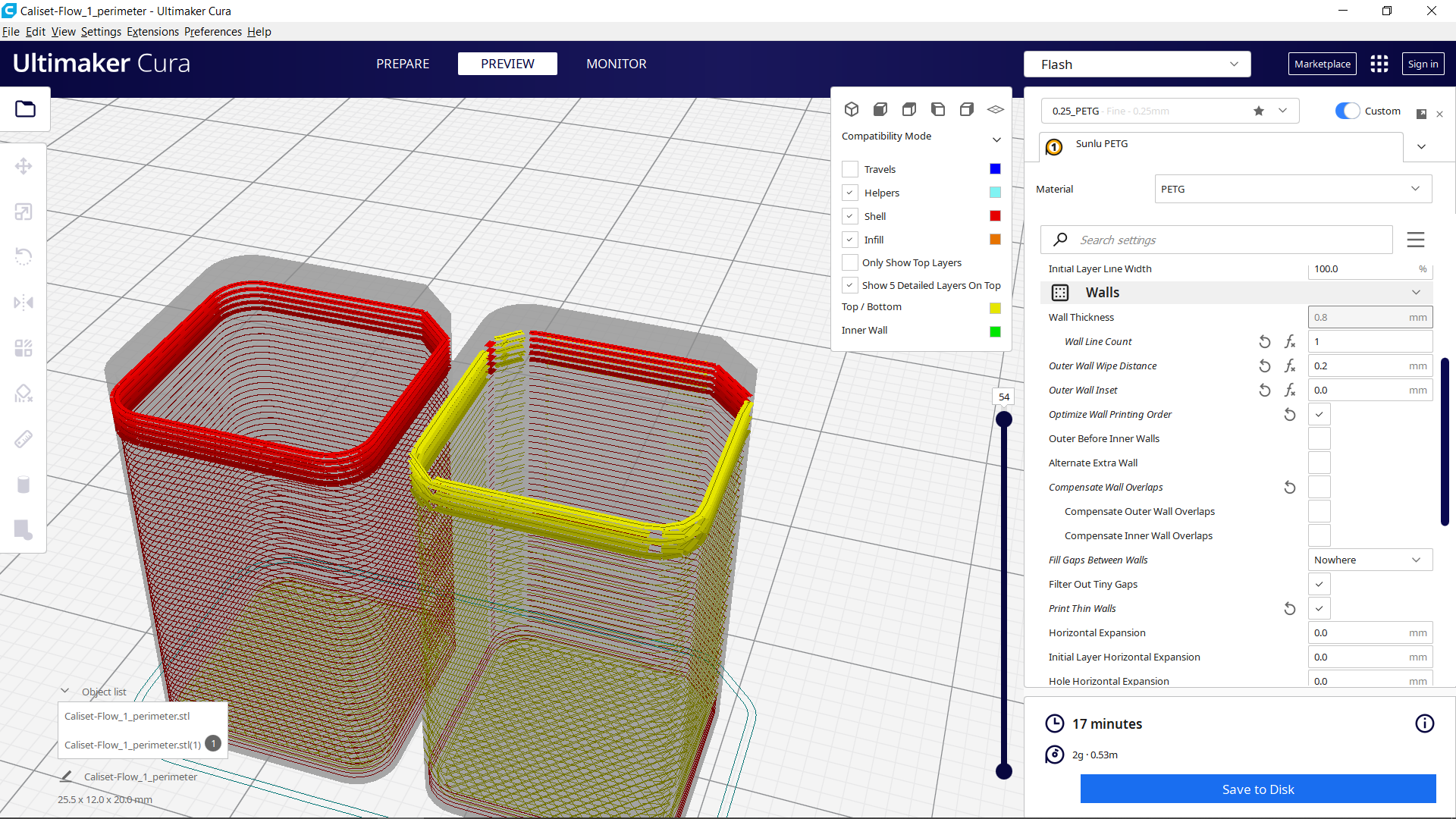 Unable to slice a thin shell correctly · Issue #11090 · Ultimaker/Cura ...