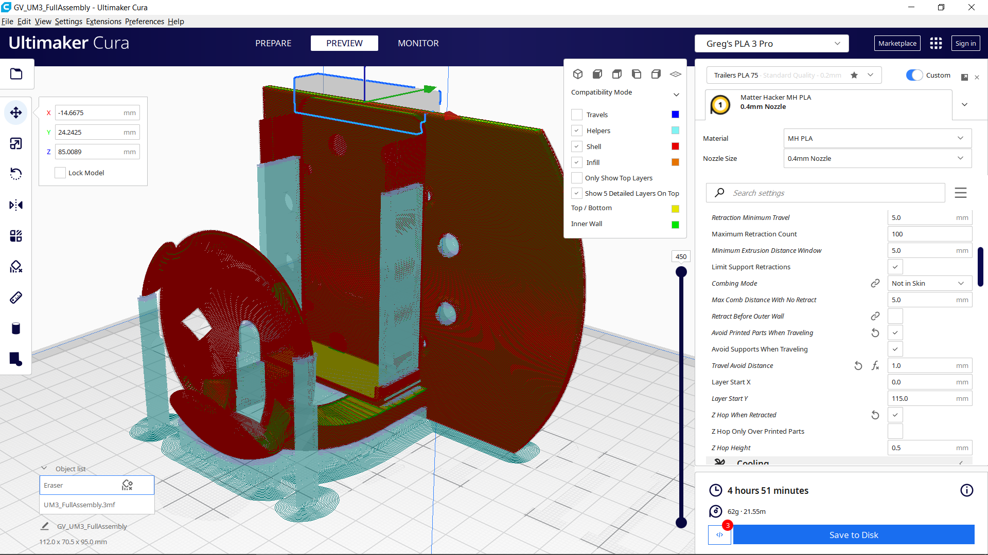 Master Um3 Missing Support · Issue 11716 · Ultimakercura · Github