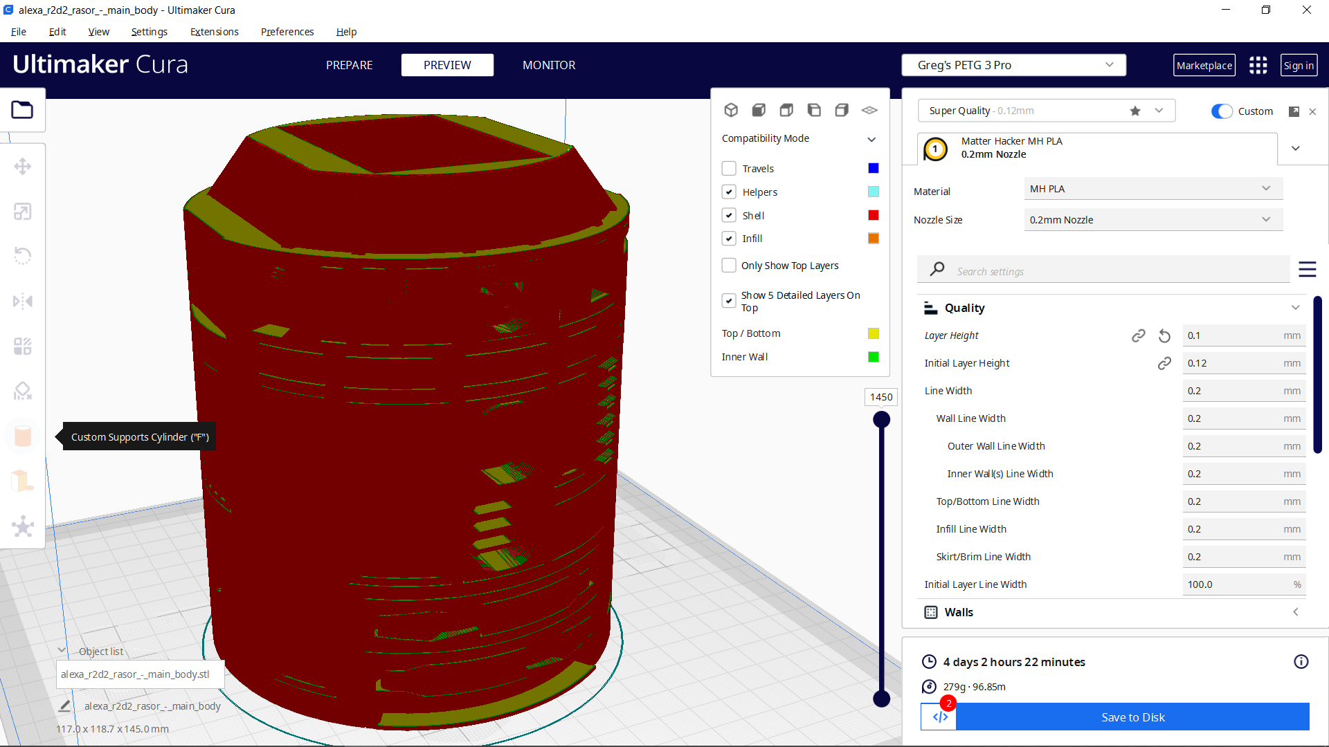 Error Slicing the Attached Fille · Issue #12477 · Ultimaker/Cura · GitHub