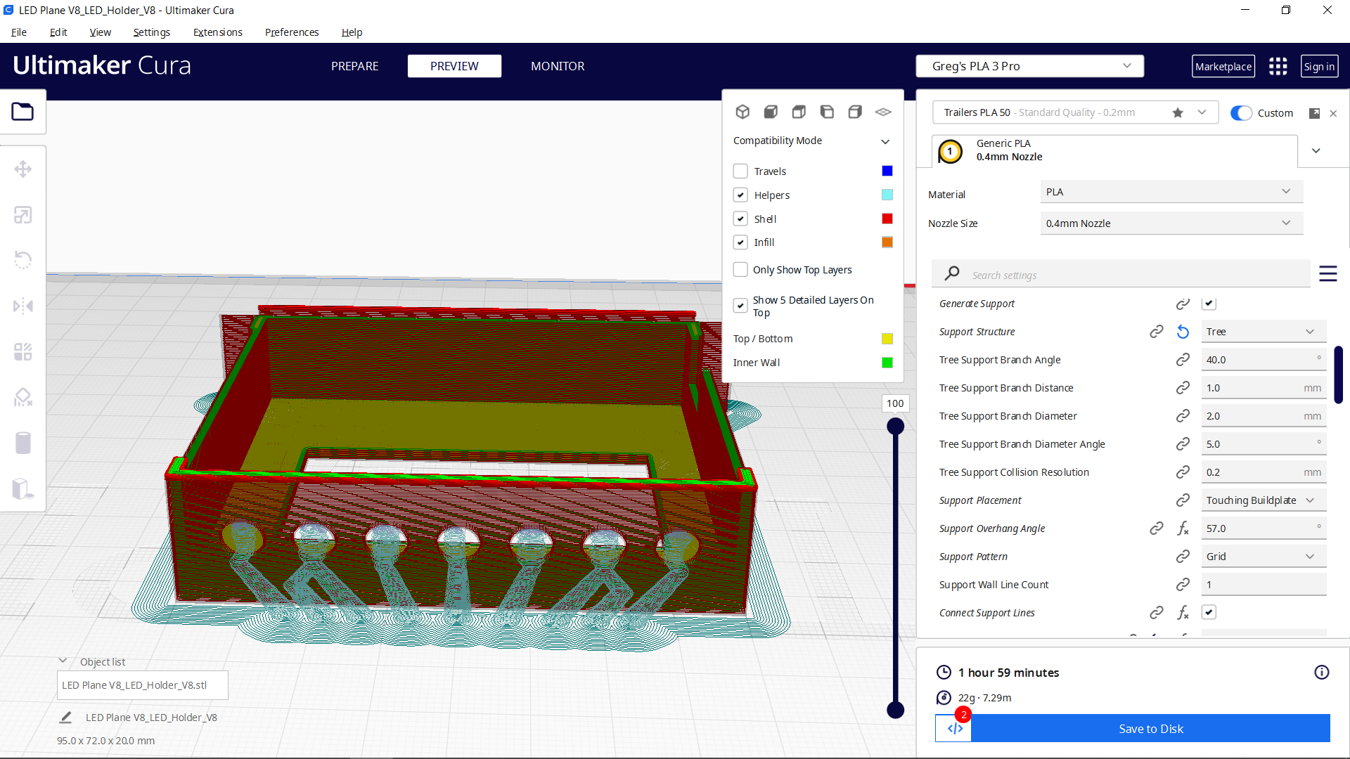 Missing Tree Support structure · Issue #13308 · Ultimaker/Cura · GitHub