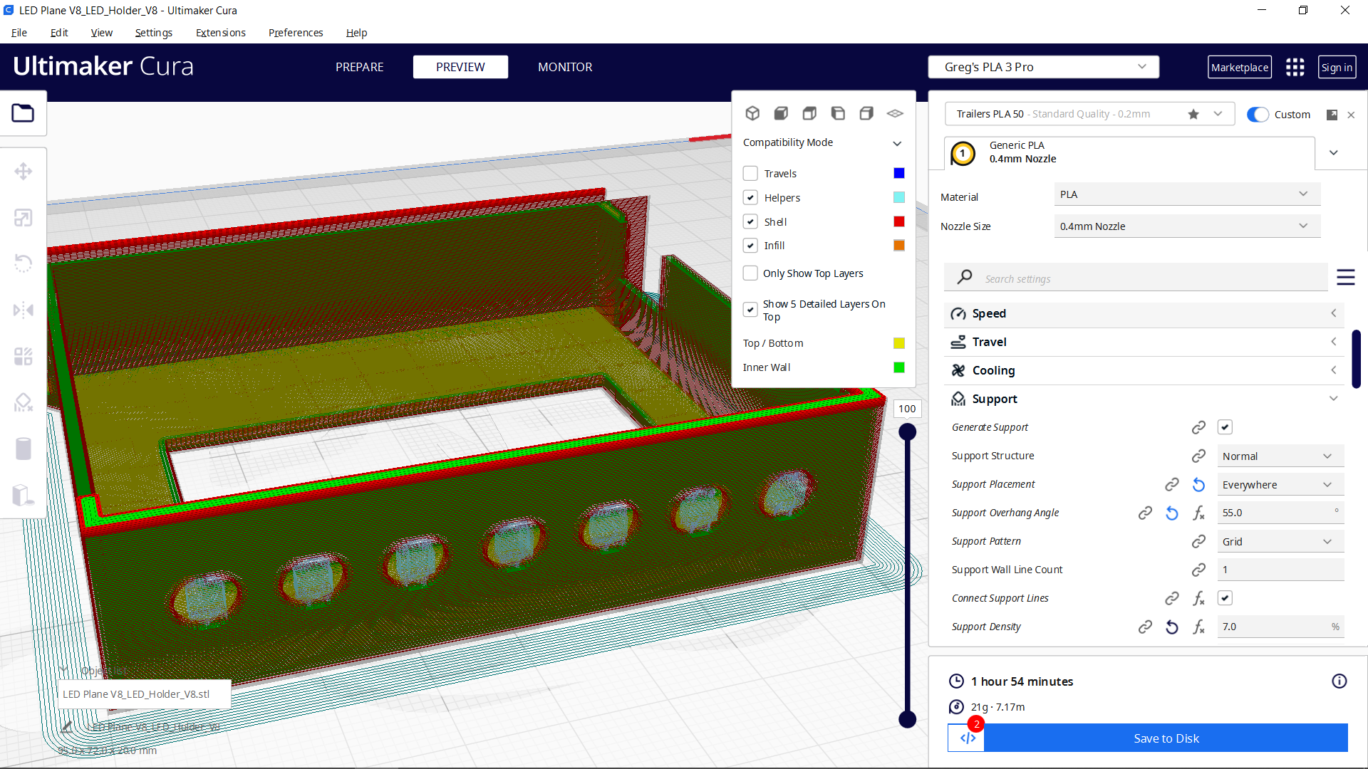 Missing Tree Support structure · Issue #13308 · Ultimaker/Cura · GitHub