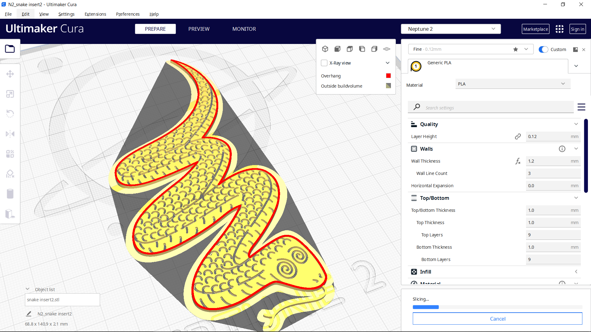 Slicing failed with an unexpected error. · Issue #13347 · Ultimaker/Cura · GitHub