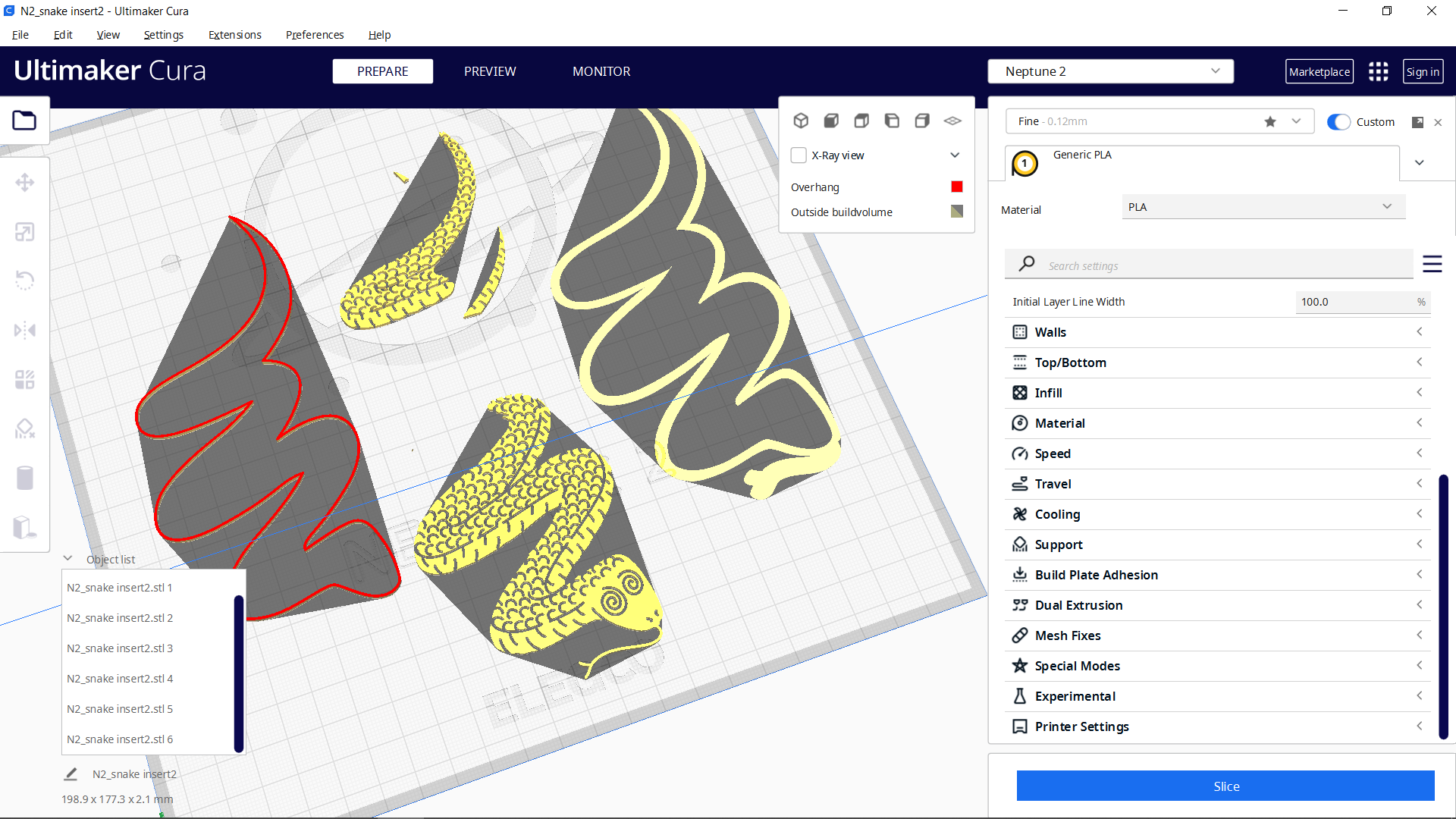 Slicing failed with an unexpected error. · Issue #13347 · Ultimaker/Cura · GitHub