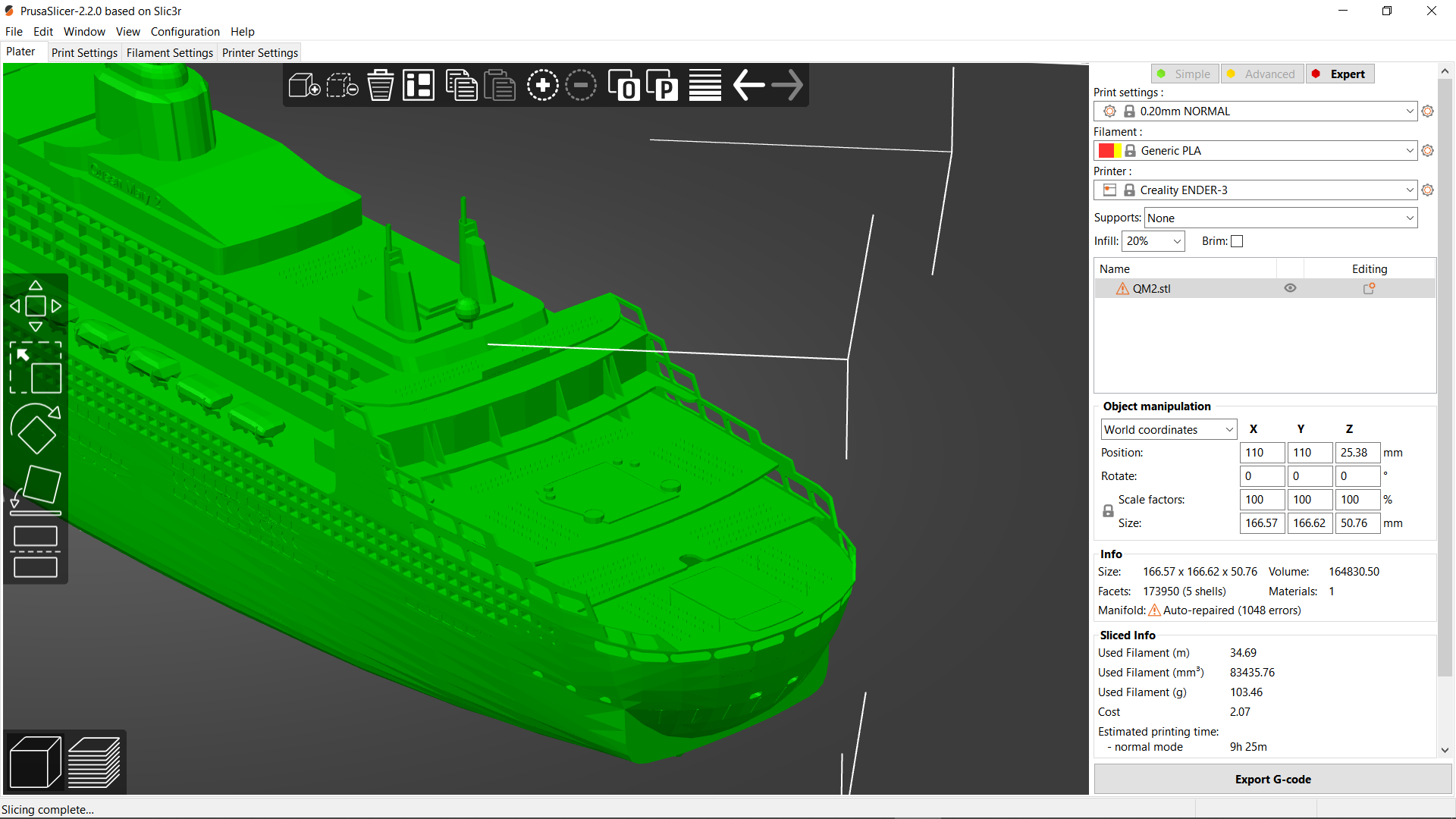 Slicing Error · Issue 13352 · Ultimakercura · Github
