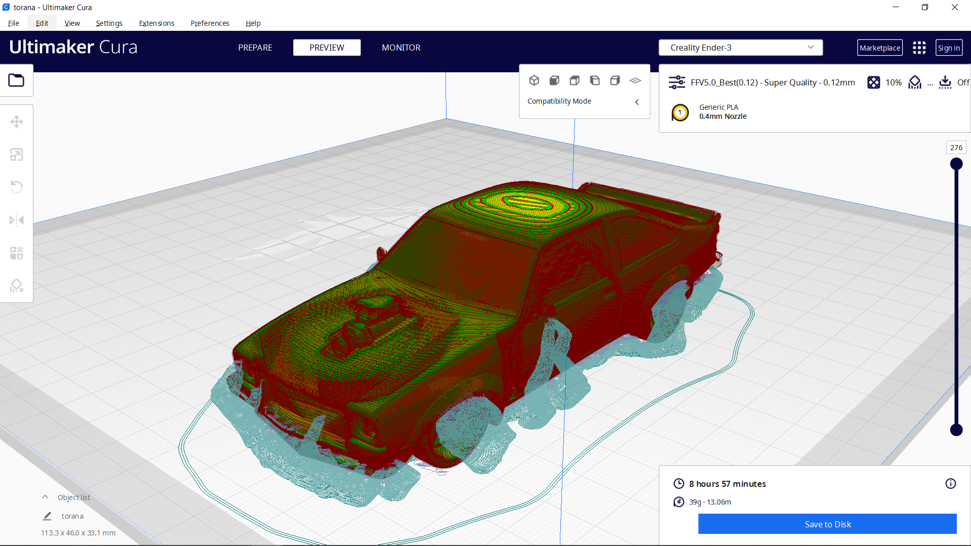 Nondescript error while slicing · Issue #13469 · Ultimaker/Cura · GitHub
