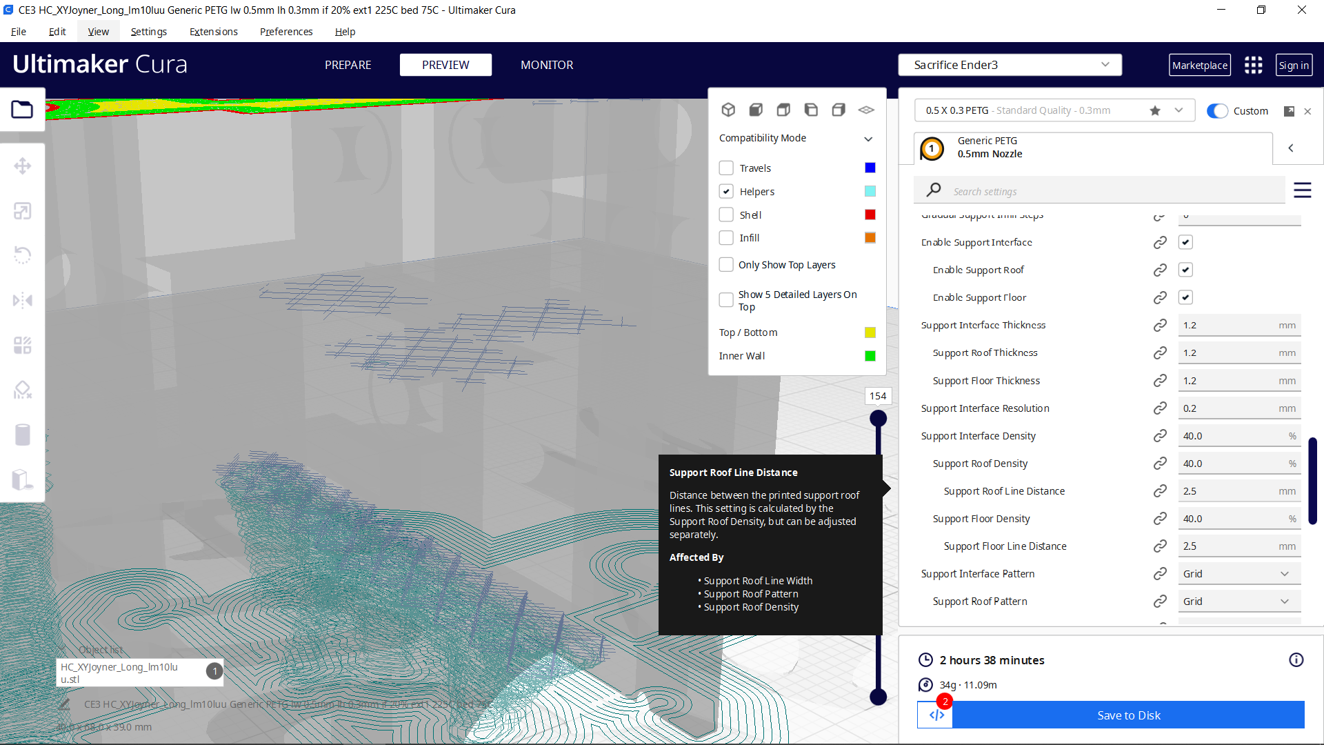 Tree Support - BASE ONLY - Adds zigzag support to other overhangs that branches don't connect to ...