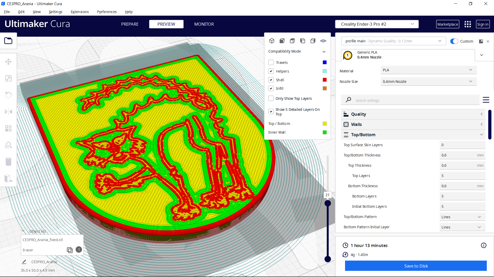 Slicing failed with an unexpected error · Issue #13676 · Ultimaker/Cura · GitHub