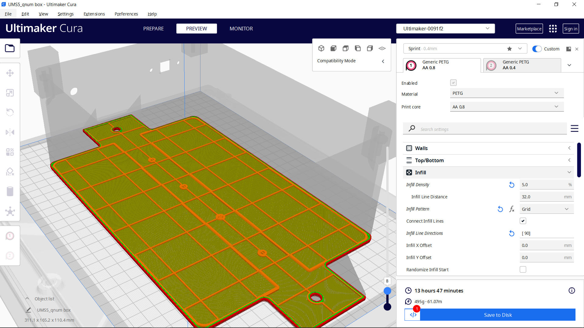 Multiple issues while slicing · Issue #13818 · Ultimaker/Cura · GitHub