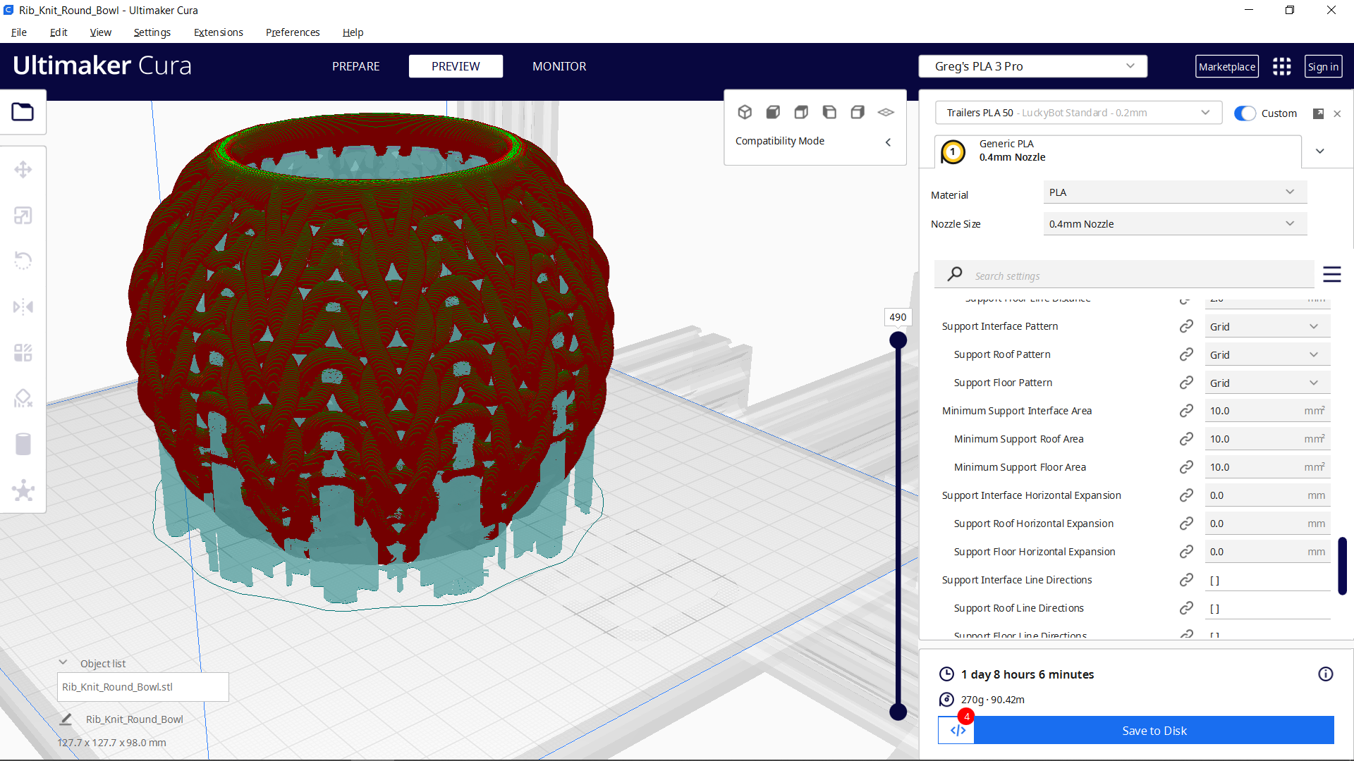Slicing Failed · Issue 13880 · Ultimaker Cura · Github