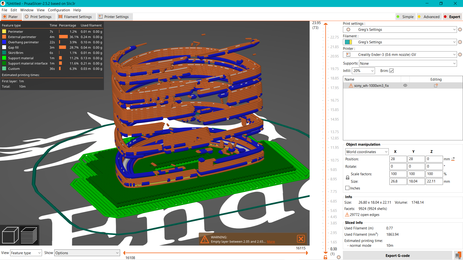 Cura 5.3.0 not keeping small model details while slicing · Issue #15270 ...