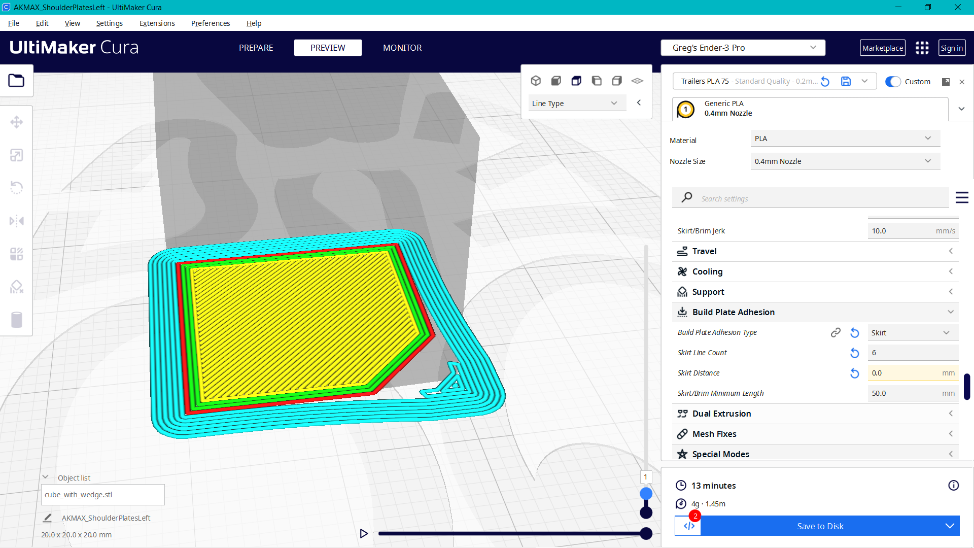 Second Layer Fusing To Skirt And Brim · Issue 15466 · Ultimakercura · Github