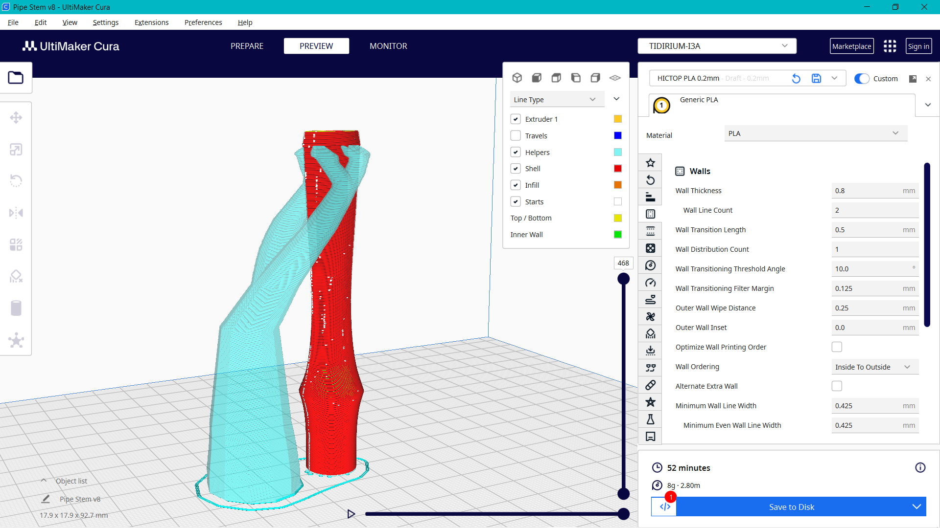 Pipe Stem · Issue 15906 · Ultimakercura · Github 