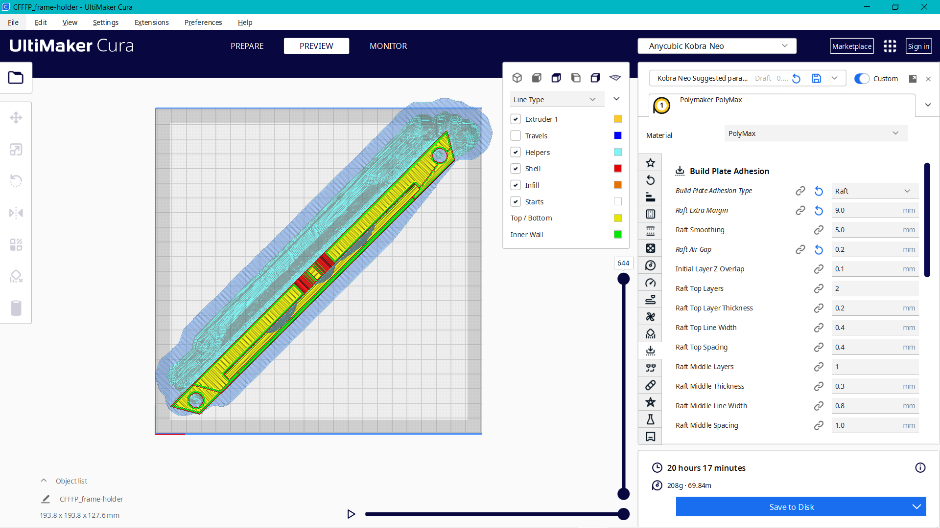 Support Raft Extends Off The B uild Plate · Issue #15971 · Ultimaker ...