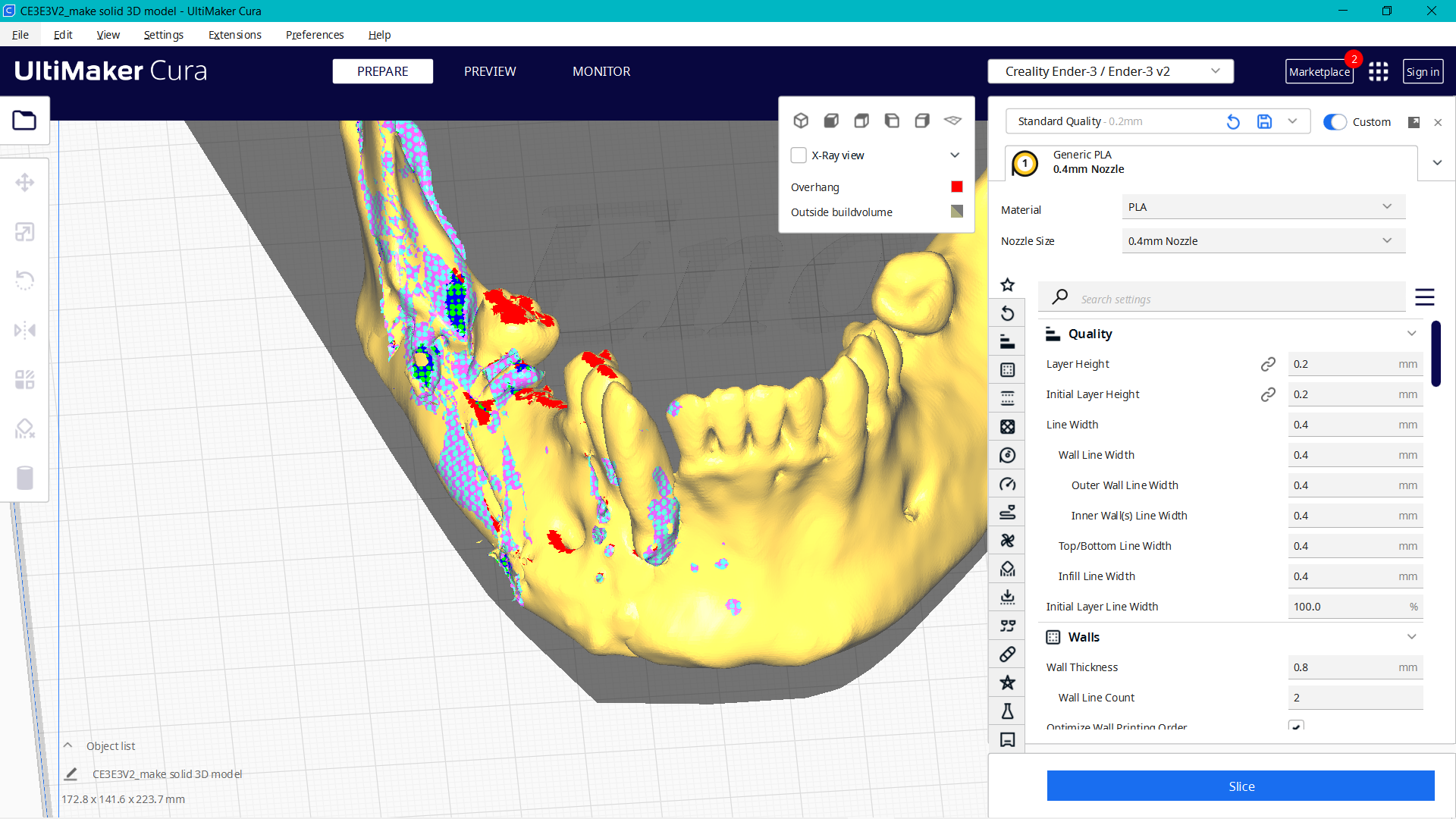 CE3E3V2_make solid 3D model · Issue #16027 · Ultimaker/Cura · GitHub
