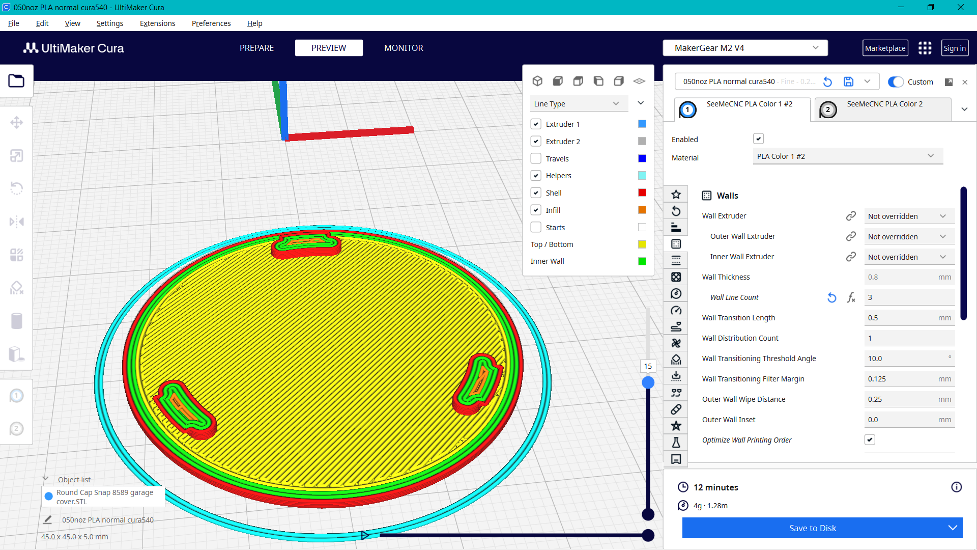 3 walls error but 2 or 4 walls work · Issue #16290 · Ultimaker/Cura ...