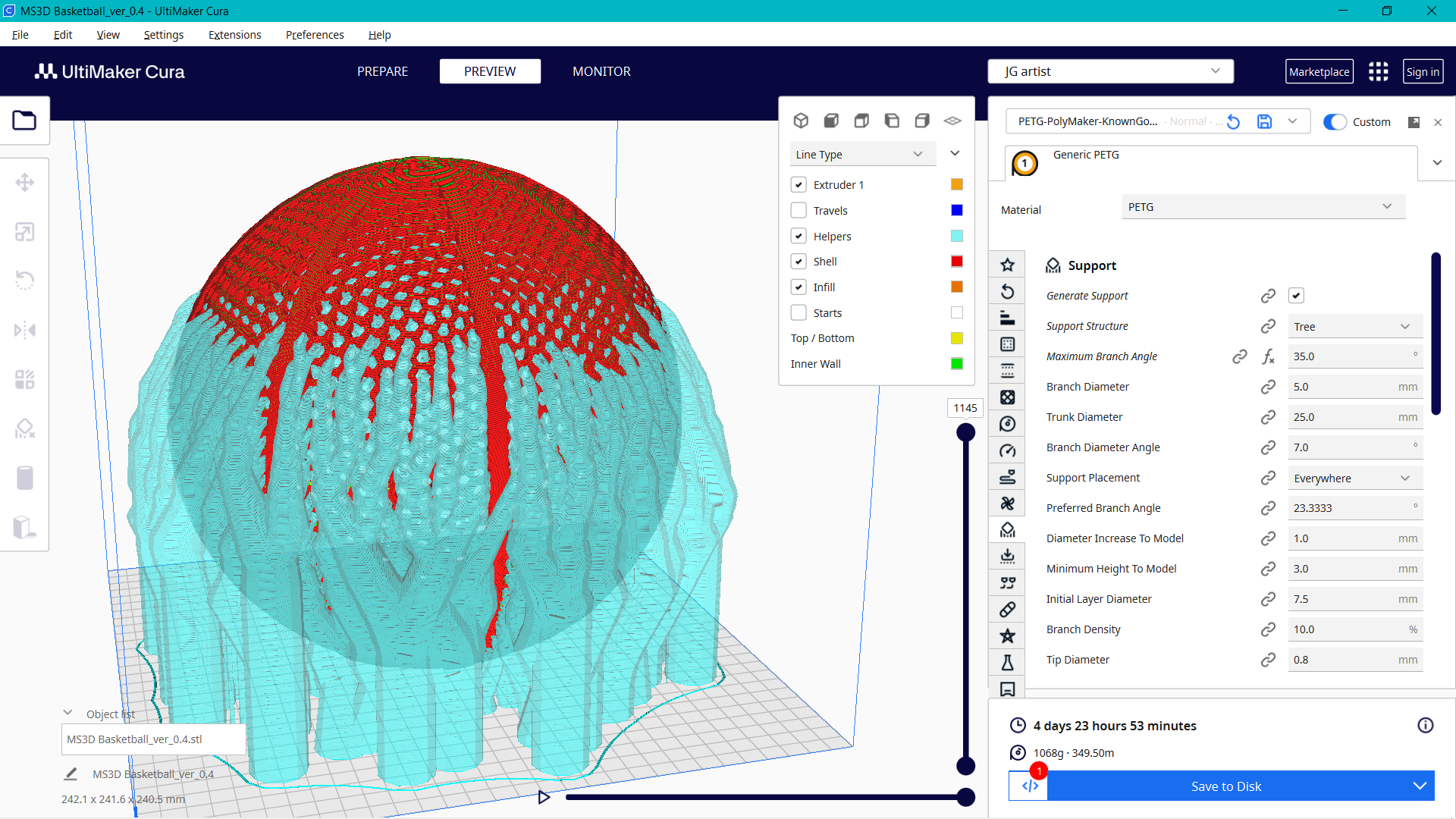 The Model Isnt Slicing · Issue 16389 · Ultimakercura · Github 