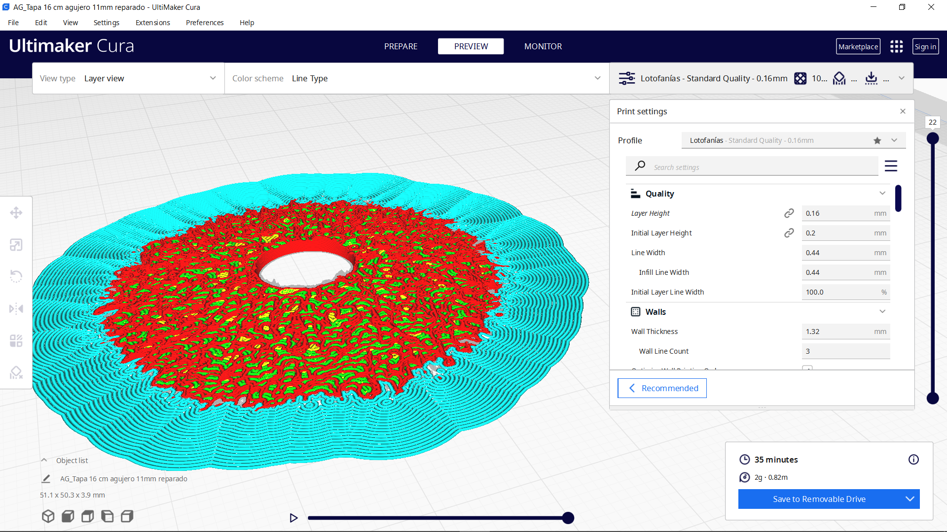 Tapa Litofanía 16cm · Issue #17059 · Ultimaker/Cura · GitHub