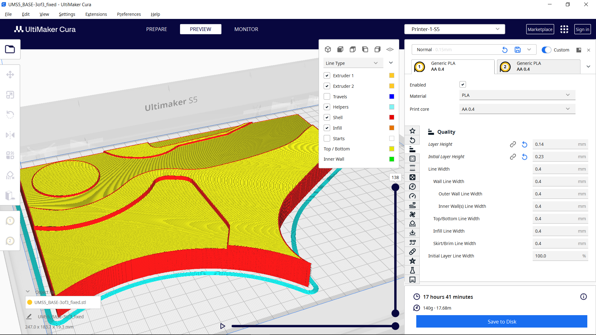 3d Base · Issue 17087 · Ultimakercura · Github