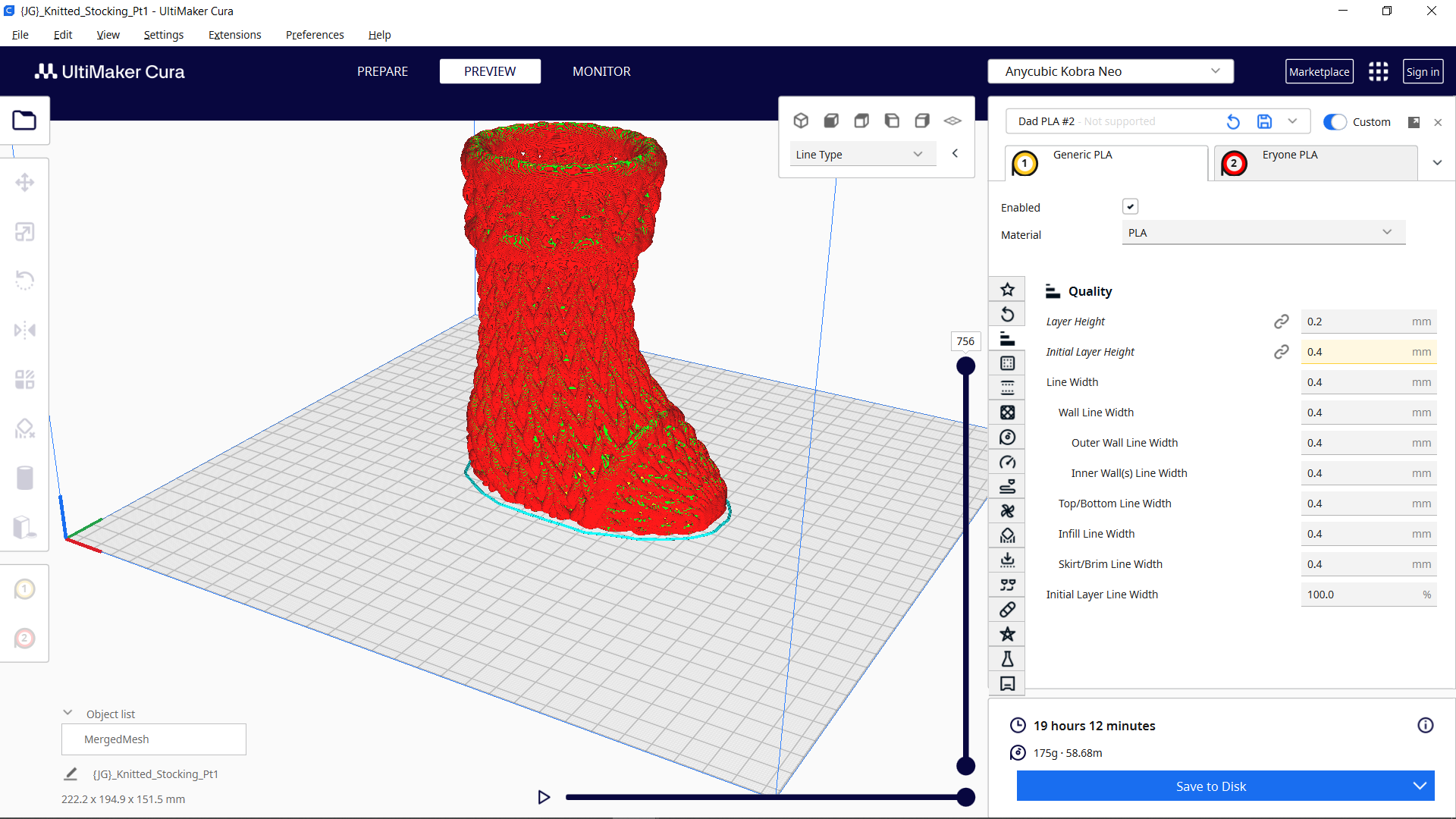 {JG}Knitted Stocking · Issue #17362 · Ultimaker/Cura · GitHub