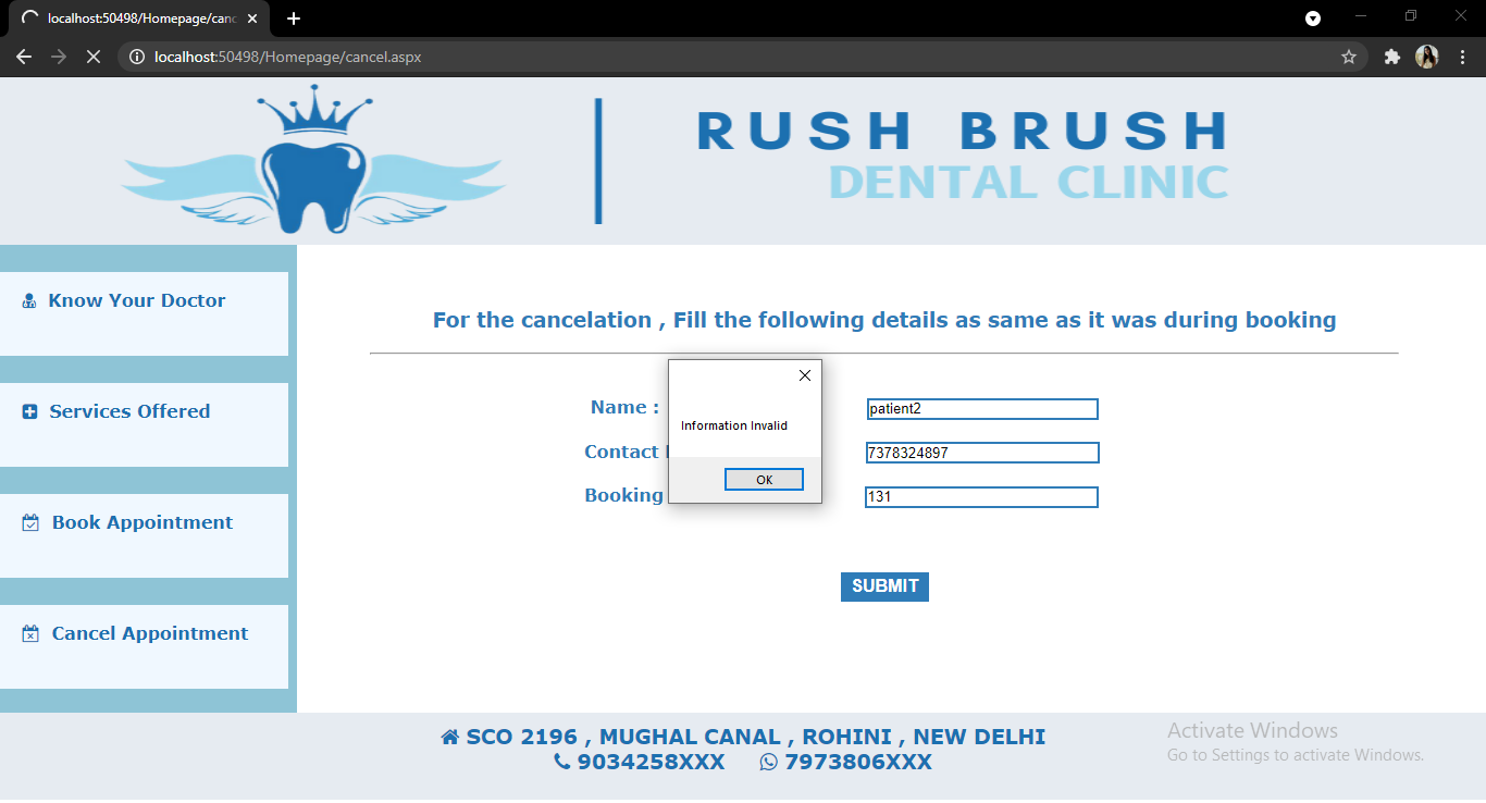 GitHub - manan1112/Dental-Appointment-Booking-System