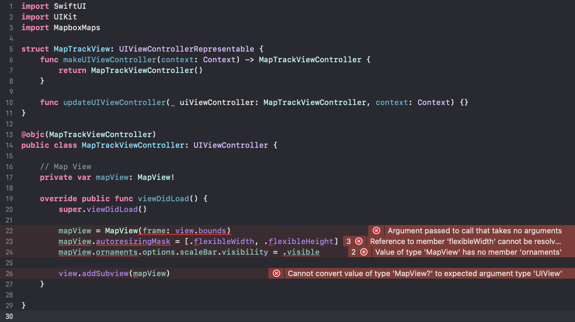 MapView initialisation problems · Issue #1309 · mapbox/mapbox-maps-ios · GitHub
