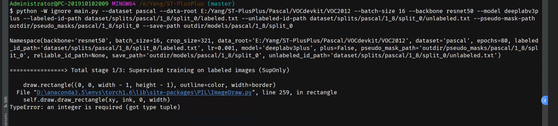 你好作者！我想请问一下，这个开源代码的pytorch版本是多少？ · Issue #14 · LiheYoung/ST-PlusPlus · GitHub