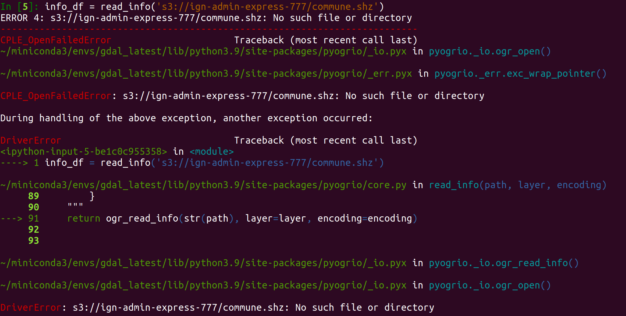 Consuming remotely shz issues · Issue #178 · geopandas/pyogrio · GitHub