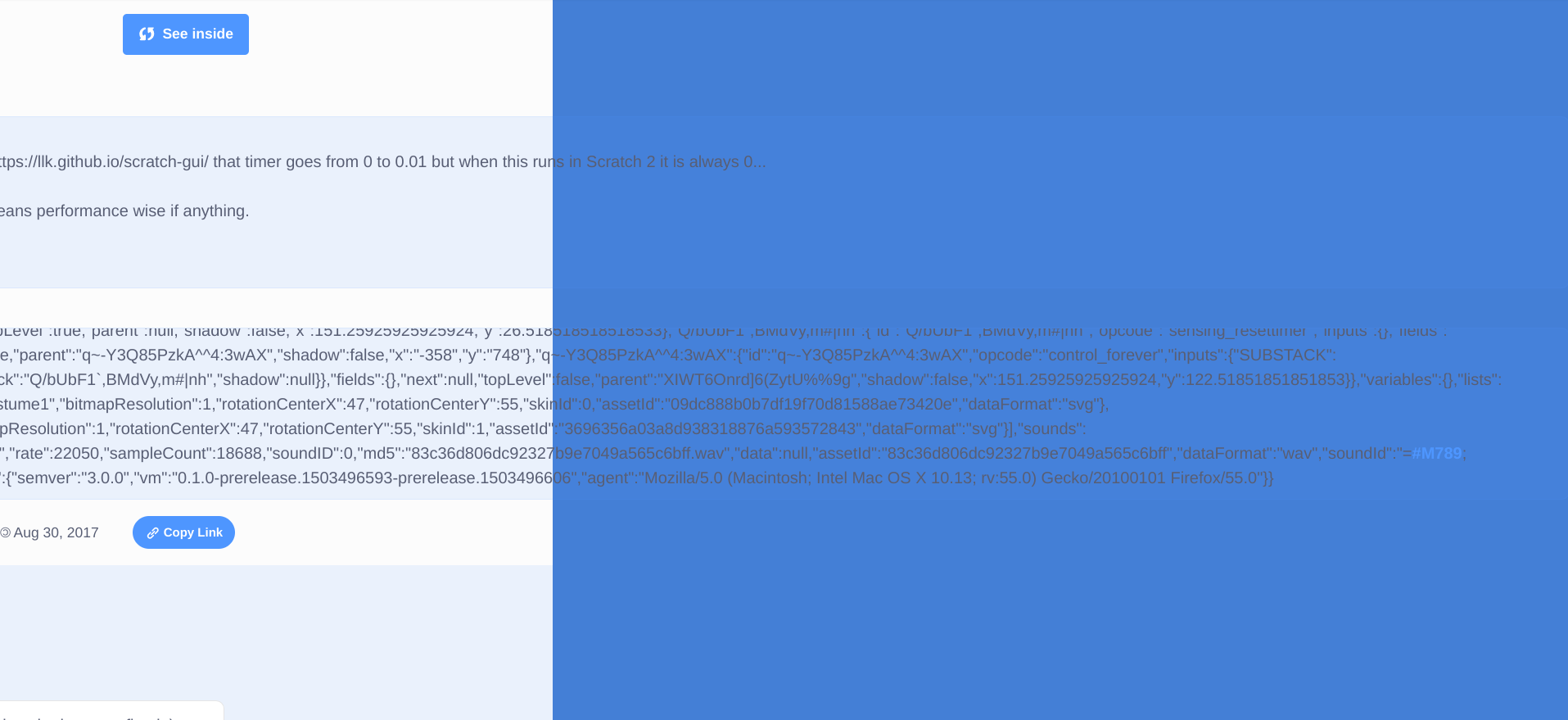 Project Page Goes Off Page · Issue 5728 · Scratchfoundation Scratch Gui · Github